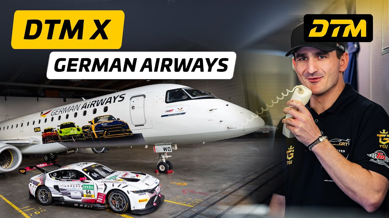 DTM x German Airways | Spektakuläre Enthüllung vor dem DTM-Finale 2025 ...