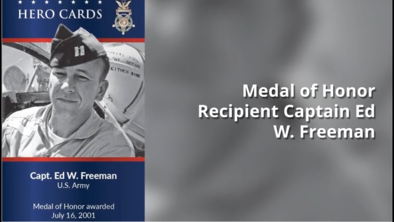 Medal of Honor Recipient: Captain Freeman - YouTube