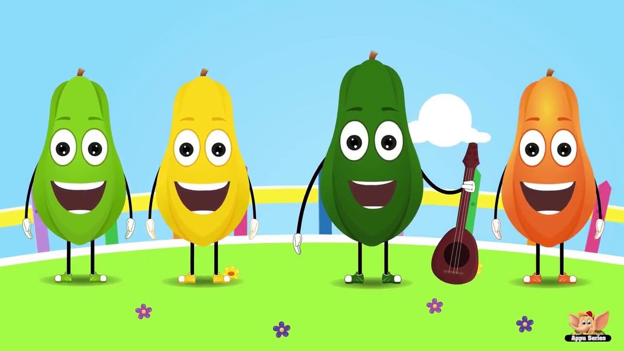 Fruit Rhymes Best Collection of Rhymes for Children in English - YouTube