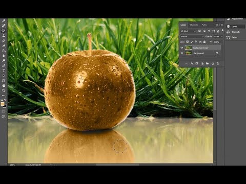 The Color Replacement Brush - Photoshop CC - YouTube