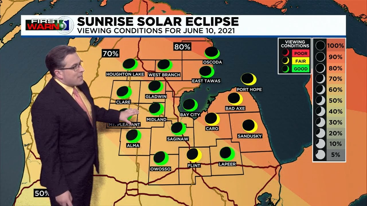 Sunrise Solar Eclipse - YouTube