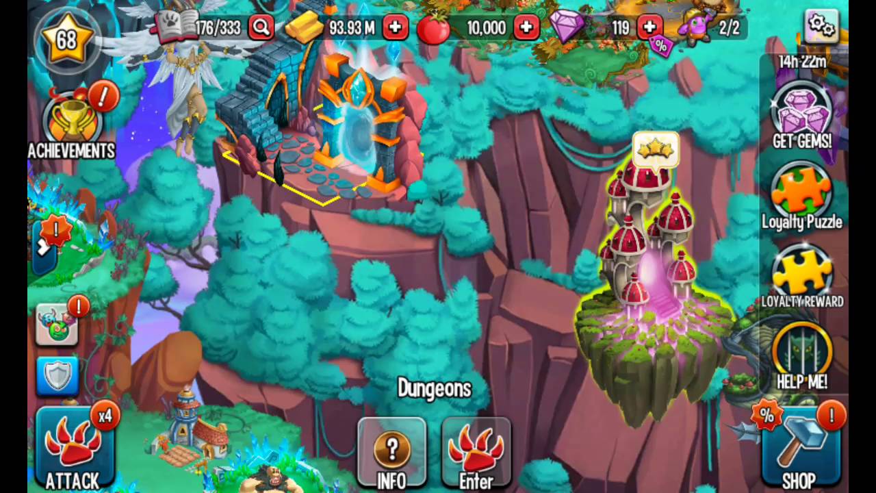 Monster legends. Let's Complete new Spotlight Dungeon. - YouTube