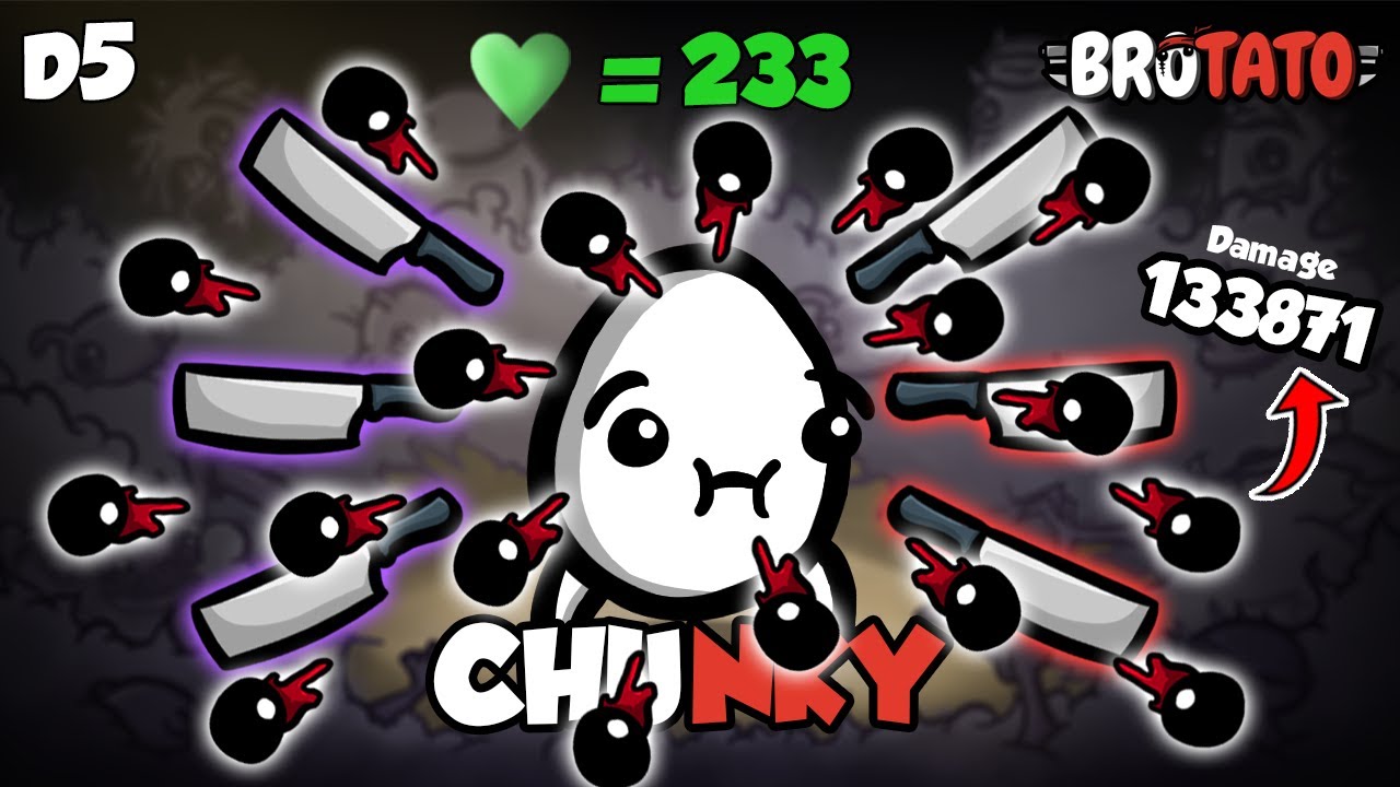 ALIENS EYES are LETHAL with CHUNKY in Brotato - YouTube