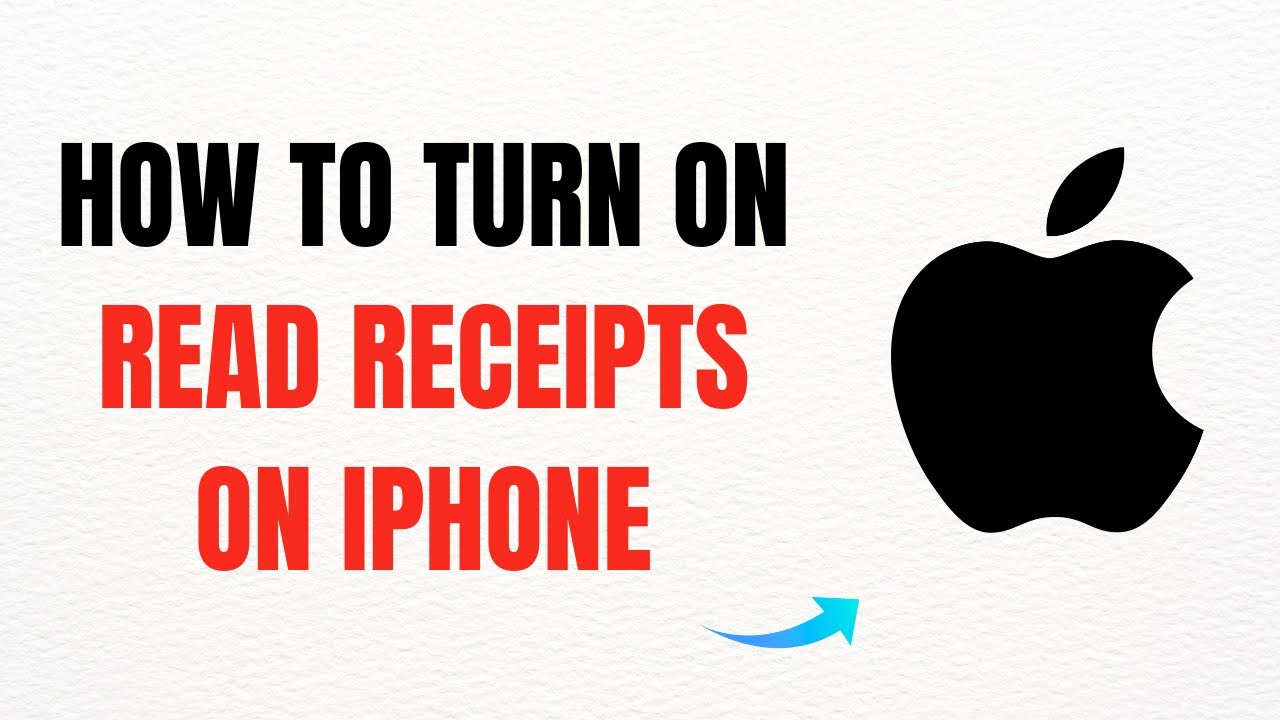 How to Turn On Read Receipts on iPhone 2 – Full Guide - YouTube