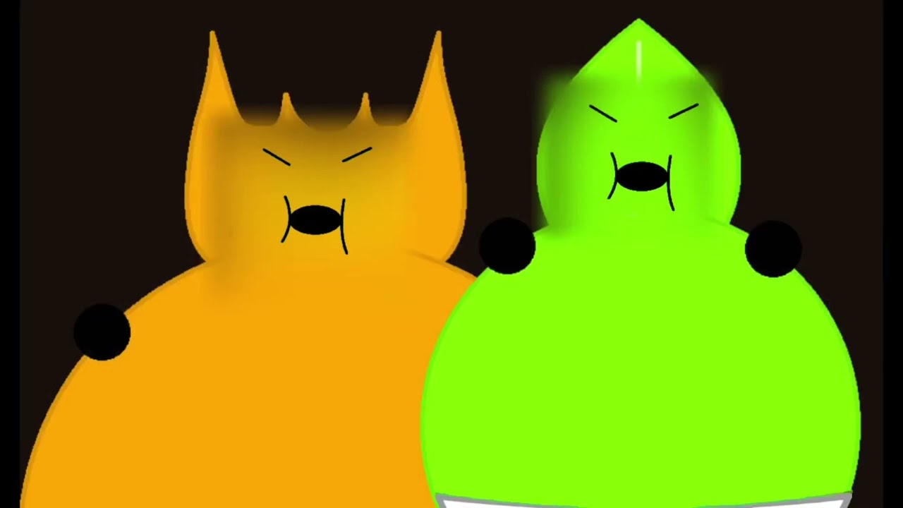 Baby Firey Inflation & Baby Leafy Inflation Screaming BFDI - YouTube