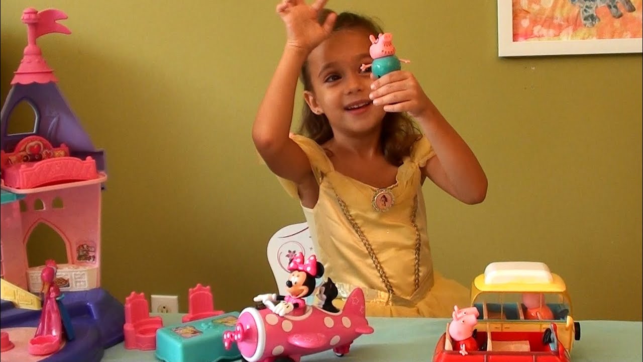 Peppa Pig Adventure Story with Beauty and the Beast, Peppa Pig, Frozen ...