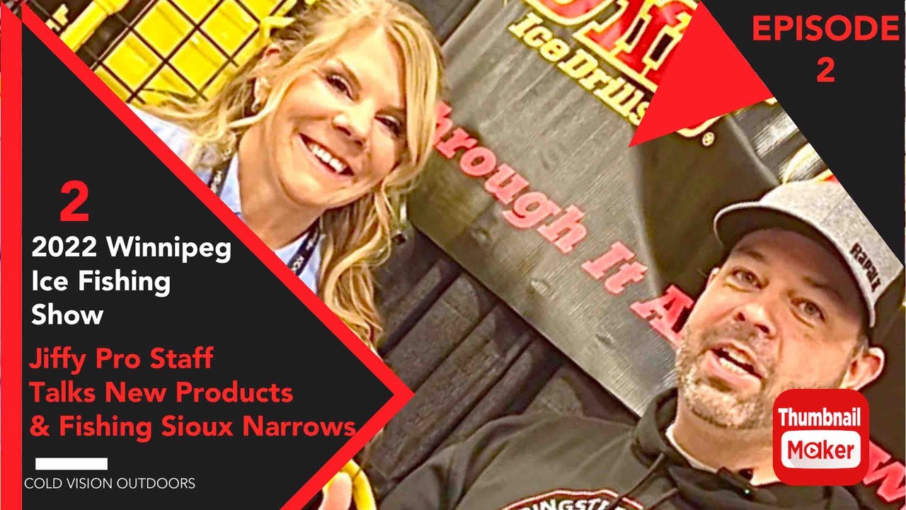 Winnipeg Ice Fishing show Episode 2 feat. Lisa Roper Pro Staff, Jarred ...