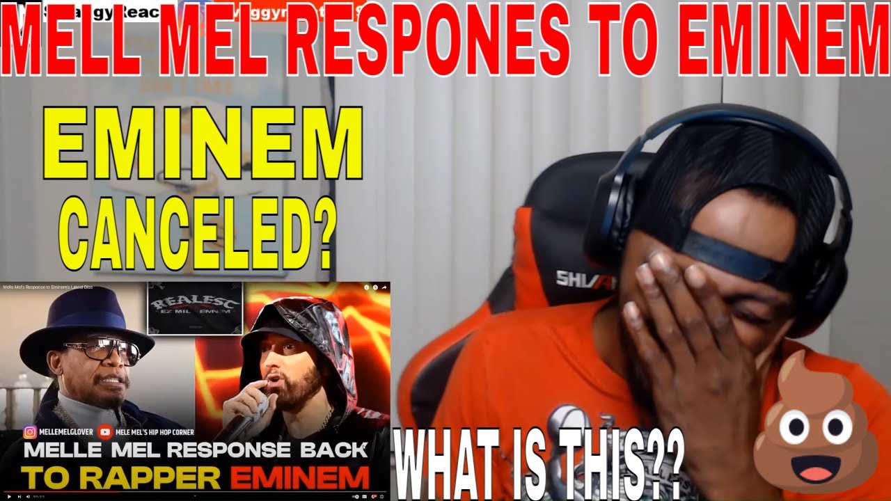 MELLE MEL RESPONES TO EMINEM WITH THE WORST DISS TRACK IN HISTORY (WHAT ...