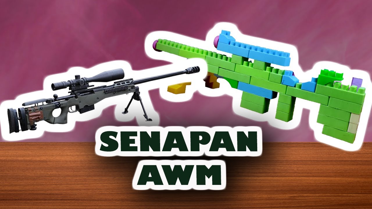 Cara Membuat Lego Senapan Awm | Lego BLock - YouTube