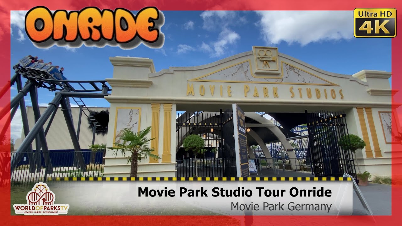 Movie Park Studio Tour (ONRIDE POV) Movie Park Germany – Achterbahn ...