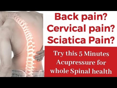 How to release Back pain naturally- Acupressure for all kind of Back ...