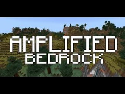 Minecraft Tutorial - How to get Amplified World on MC Bedrock EASY ...