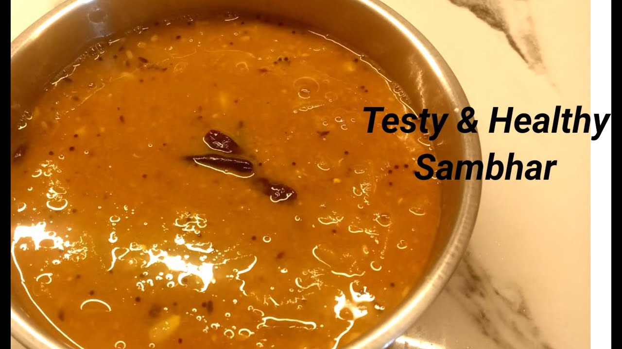 How to make sambhar| Sambhar kaise banye| Sambhar recipe| Healthy ...