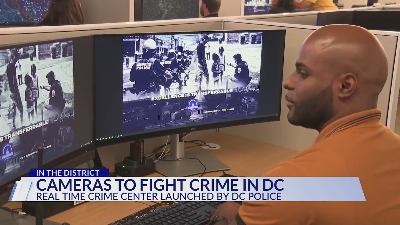 DC launches Real Time Crime Center to use cameras to solve crime - YouTube