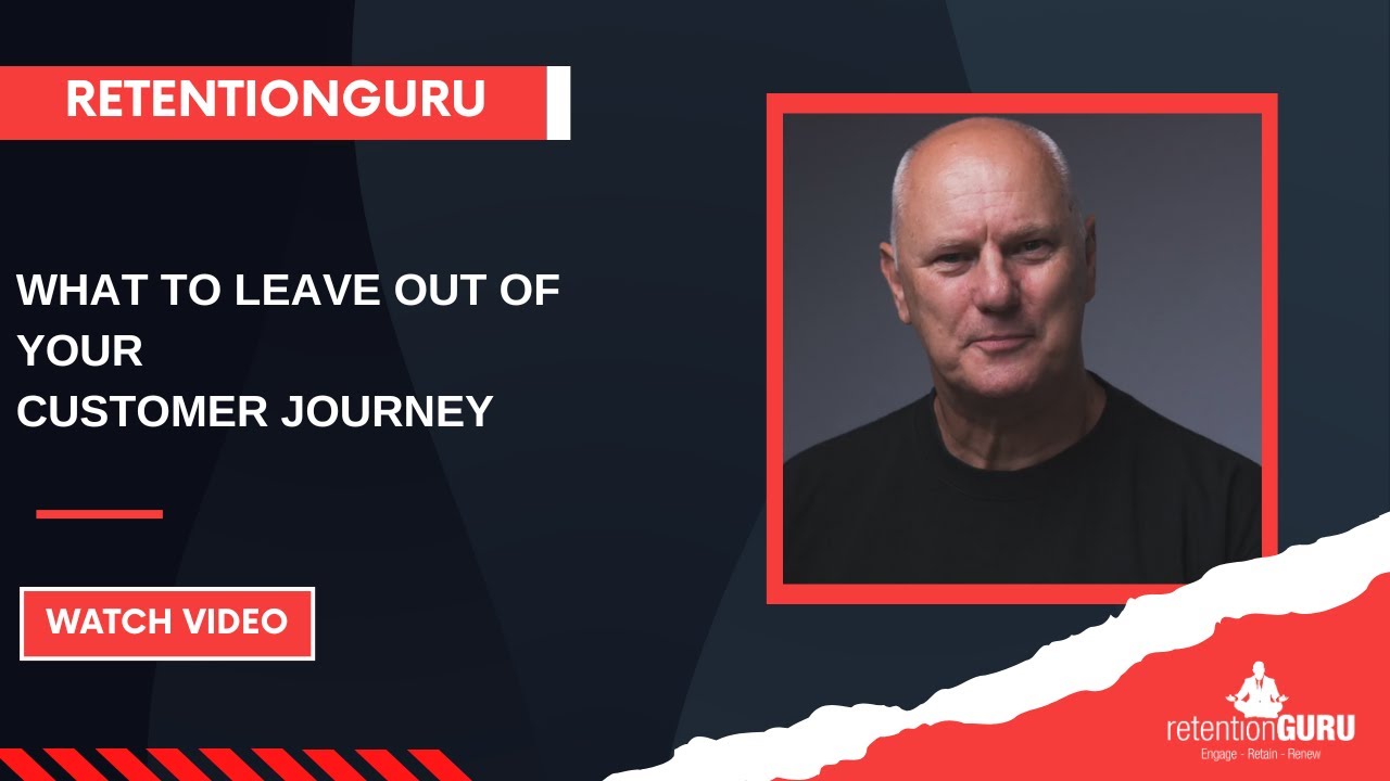 What to Leave Out of Your Customer Journey - YouTube