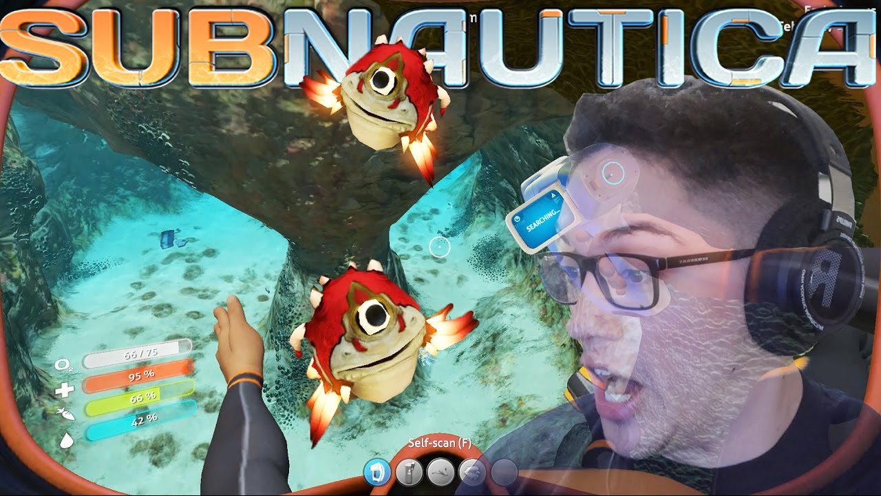 UNDERWATER DEMON CREATURES | Let's Play Subnautica Part 1 Gameplay ...