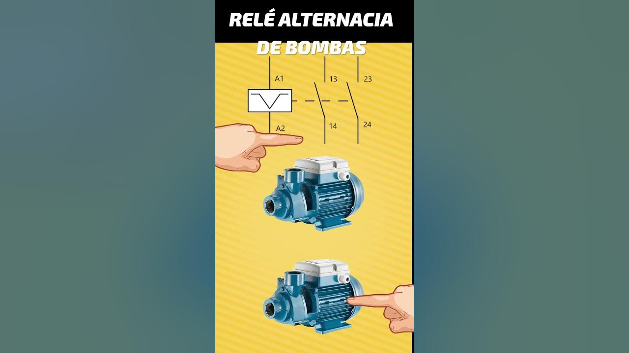 Relé de alternancia de bombas de agua automática - YouTube