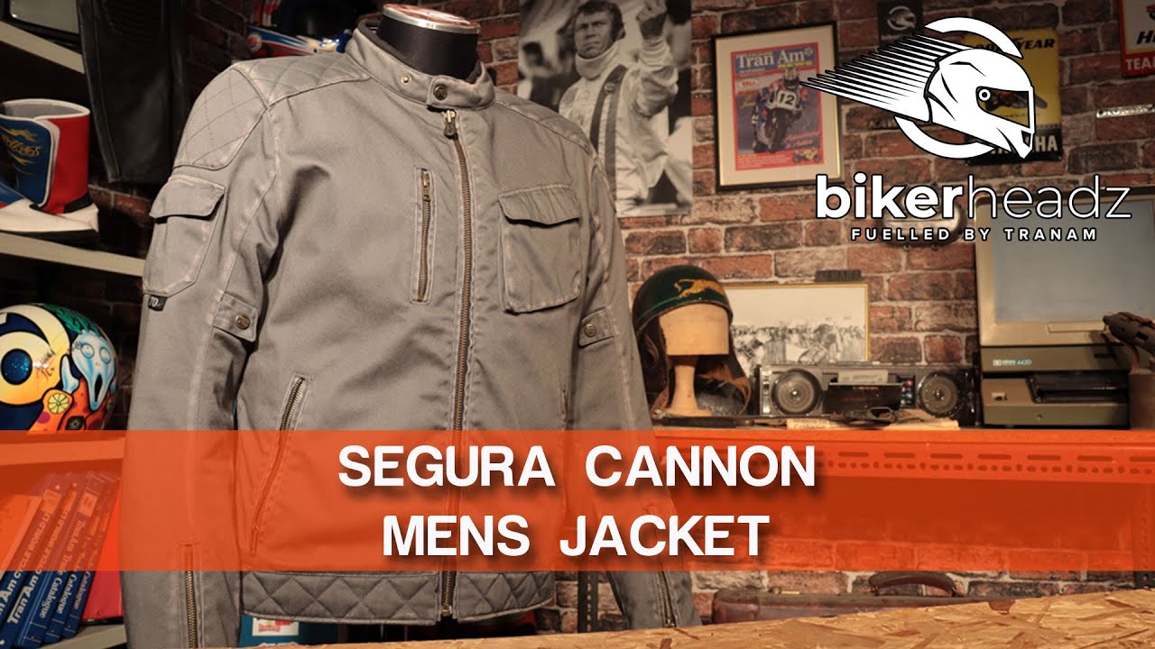 SEGURA Cannon Waterproof Motorcycle Jacket | Bikerheadz.co.uk - YouTube