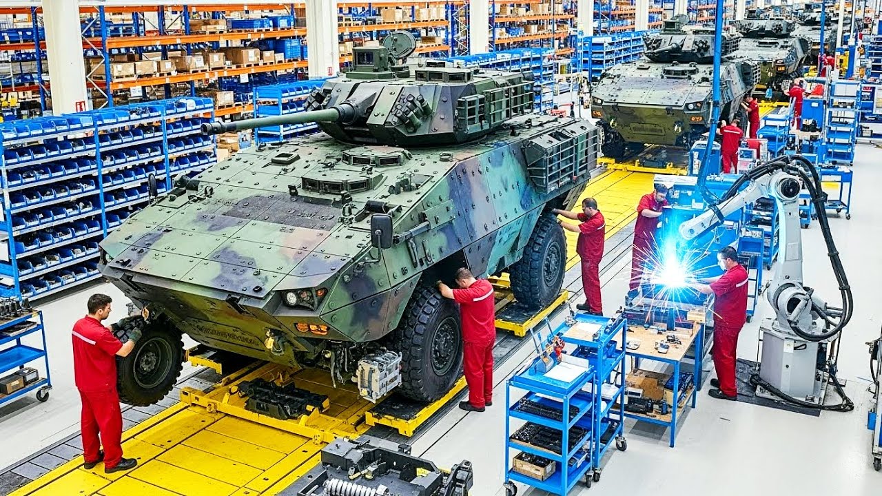 Inside the M1126 Stryker Factory: Building the World’s Most Versatile ...