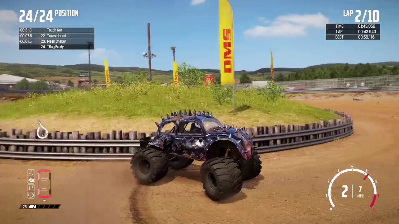 Surviving Crash Canyon With Bugzilla -Wreckfest - YouTube