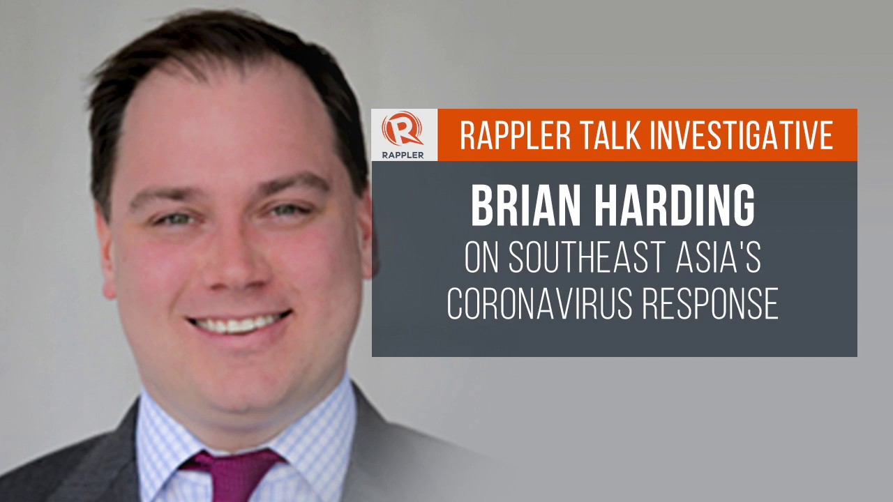 Rappler Talk: Brian Harding on Southeast Asia's coronavirus response ...