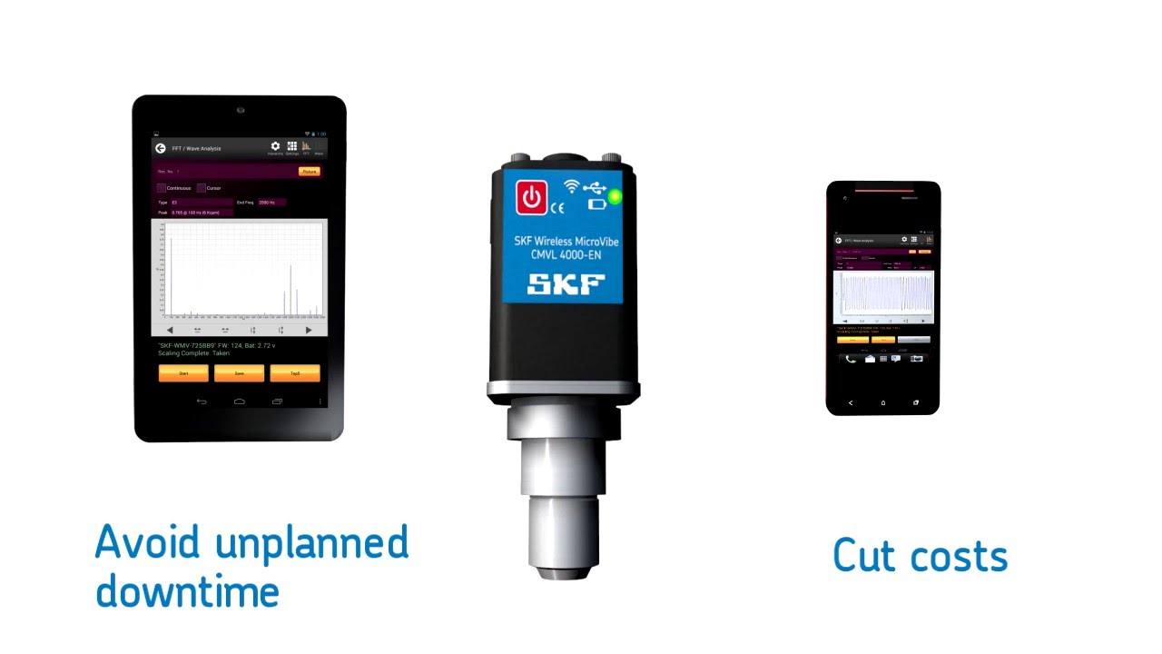 SKF Wireless MicroVibe - YouTube
