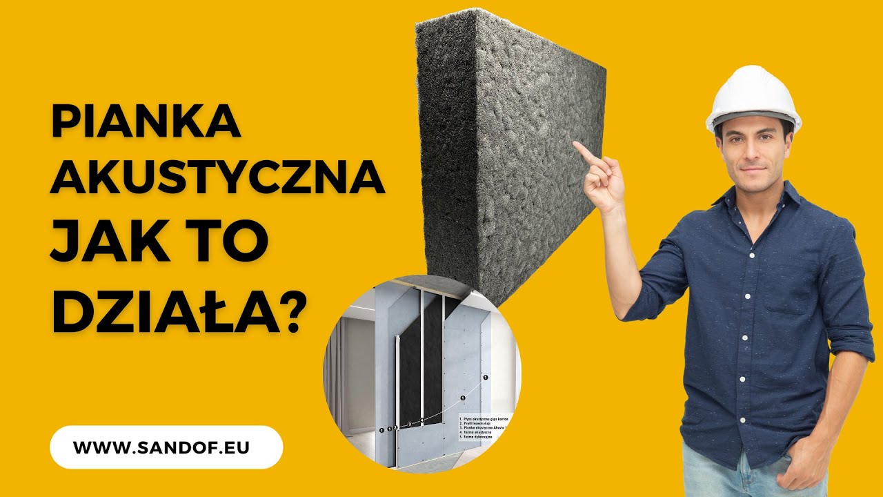 Pianka akustyczna. Jak to działa? Test pianki akustycznej AKUSTO gr. 3 ...