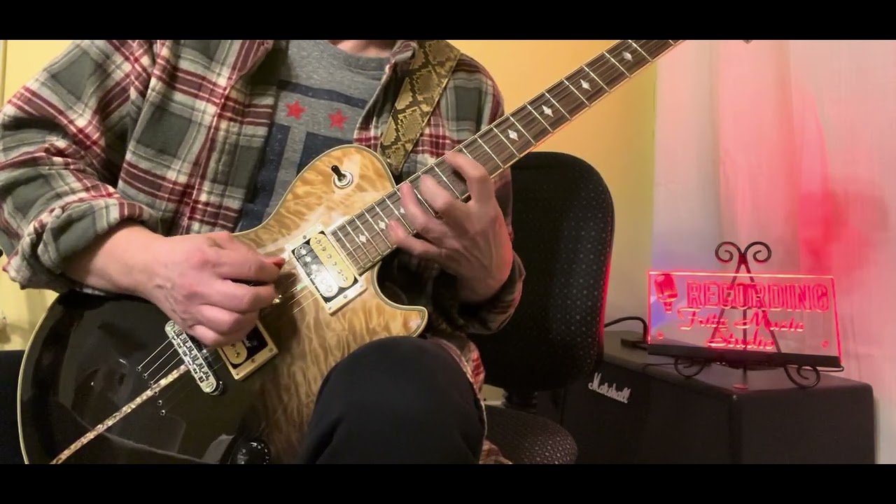 Neoclassical Shred Guitar-6 & 5 String Major Sweep Arpeggios - YouTube