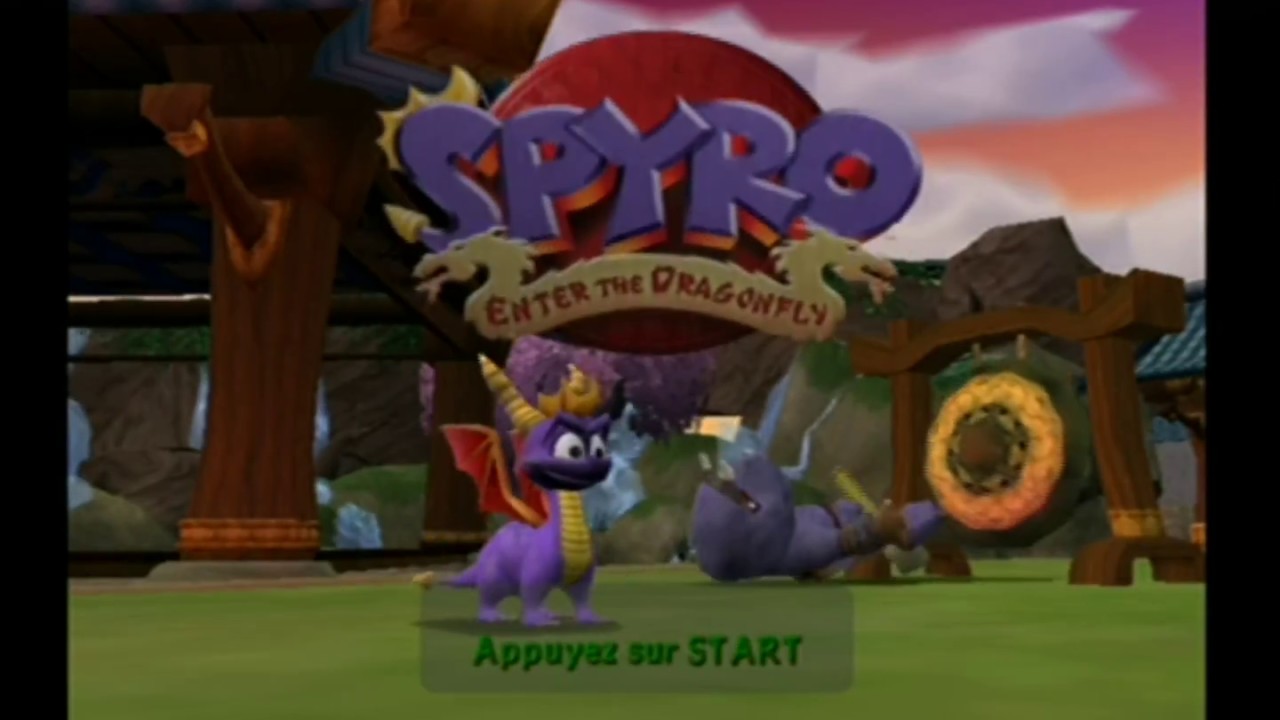 [Gamecube] Introduction du jeu "Spyro : Enter the Dragonfly" de ...