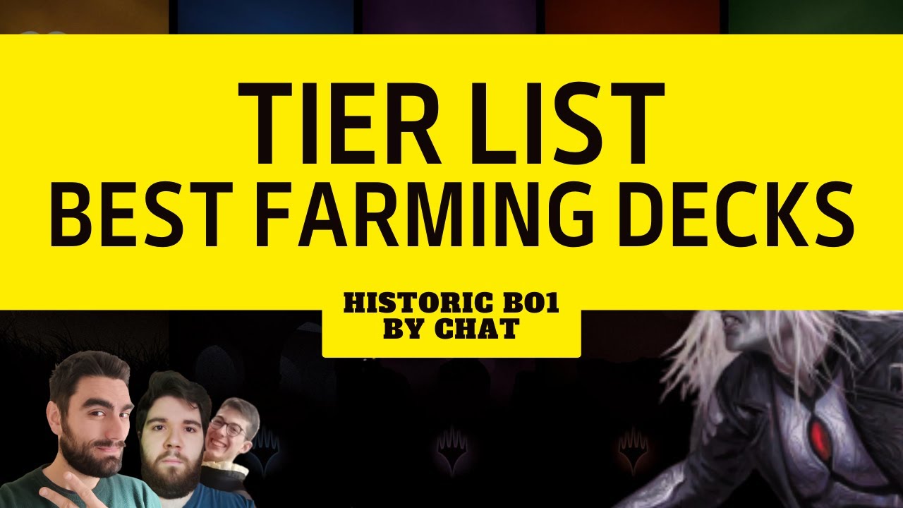 TIER LIST FARM DECK BY CHAT! #mtg #magicthegathering #mtgarena - YouTube