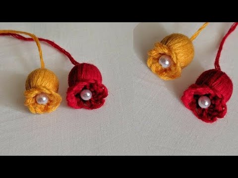 New Easy Hand Embroidery Flower design idea.Super Easy Hand Embroidery ...