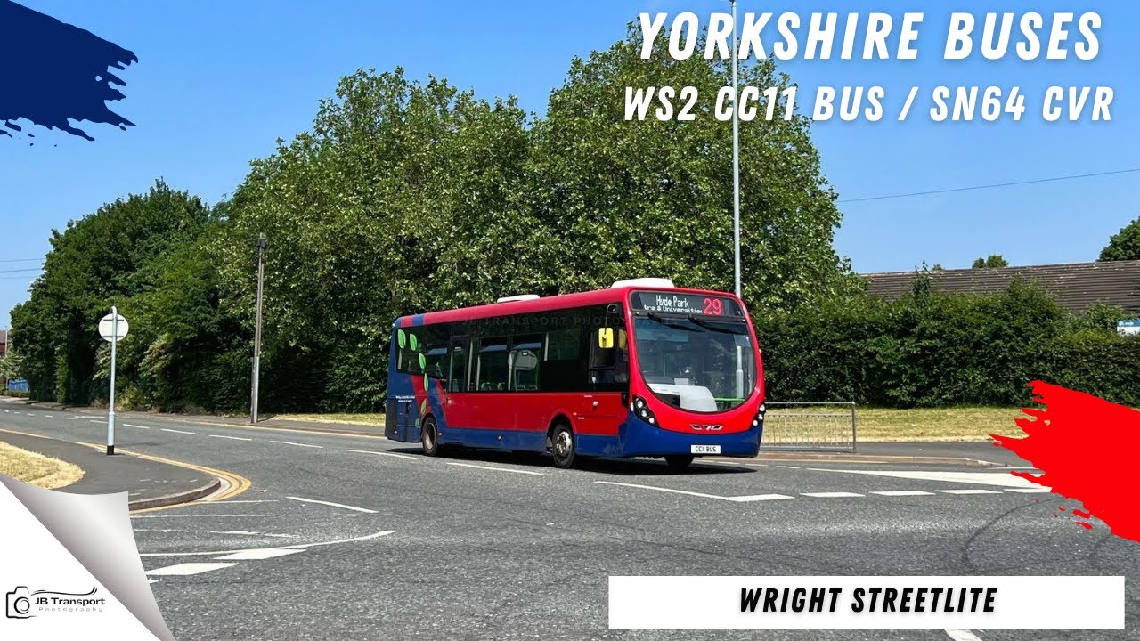 Yorkshire Buses WS2 CC11 BUS / SN64 CVR - YouTube