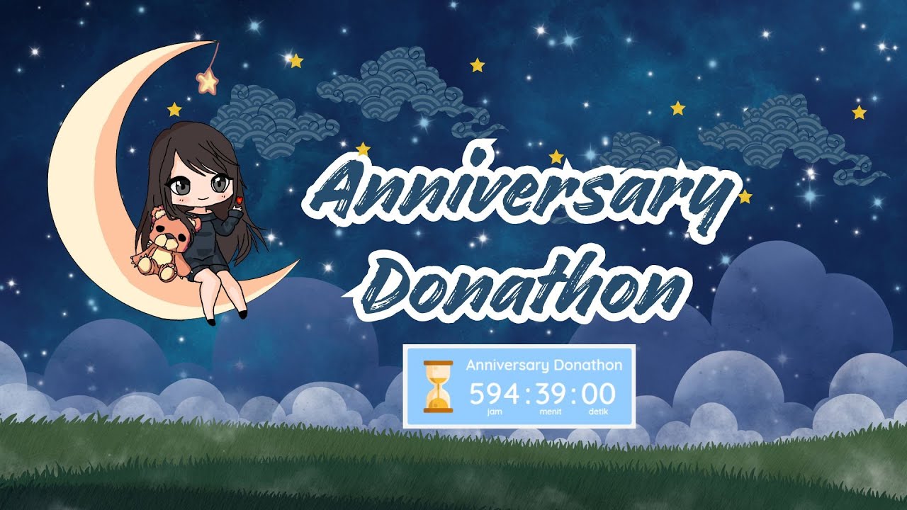 【ANNIV DONATHON DAY 89】H-1 MENUJU 3 BULAN DONATHON【Yuugure Raina】 - YouTube