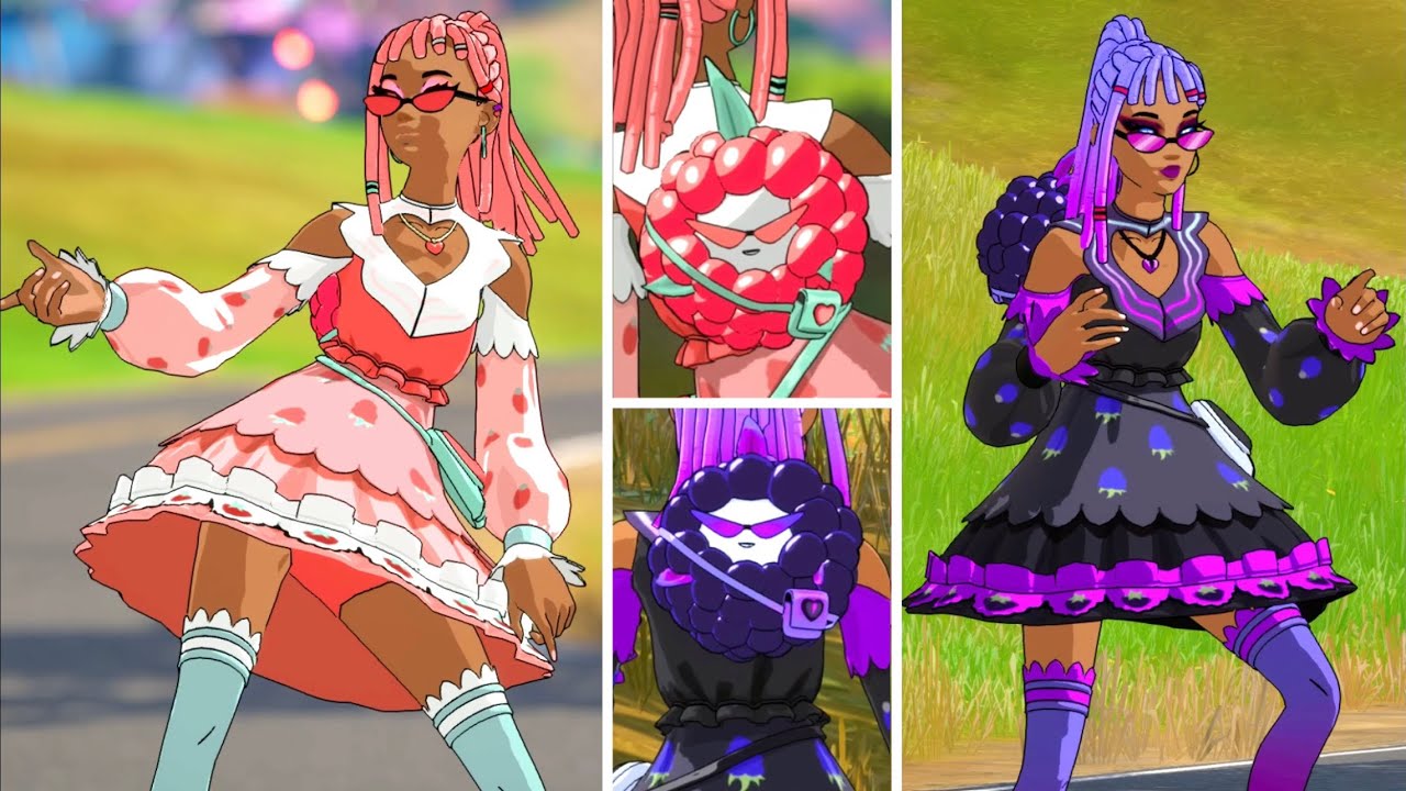 LEAKED “BELLE BERRY” SKIN GAMEPLAY!!! (ANIME STREWBERRY COSMETICS ...