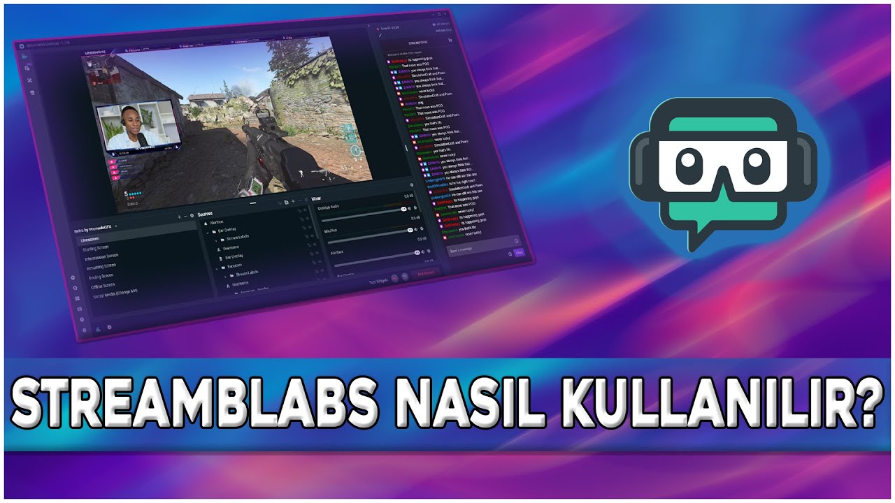 STREAMLABS NASIL İNDİRİLİR? NASIL KULLANILIR? STREAMLABS OBS AYARLARI ...