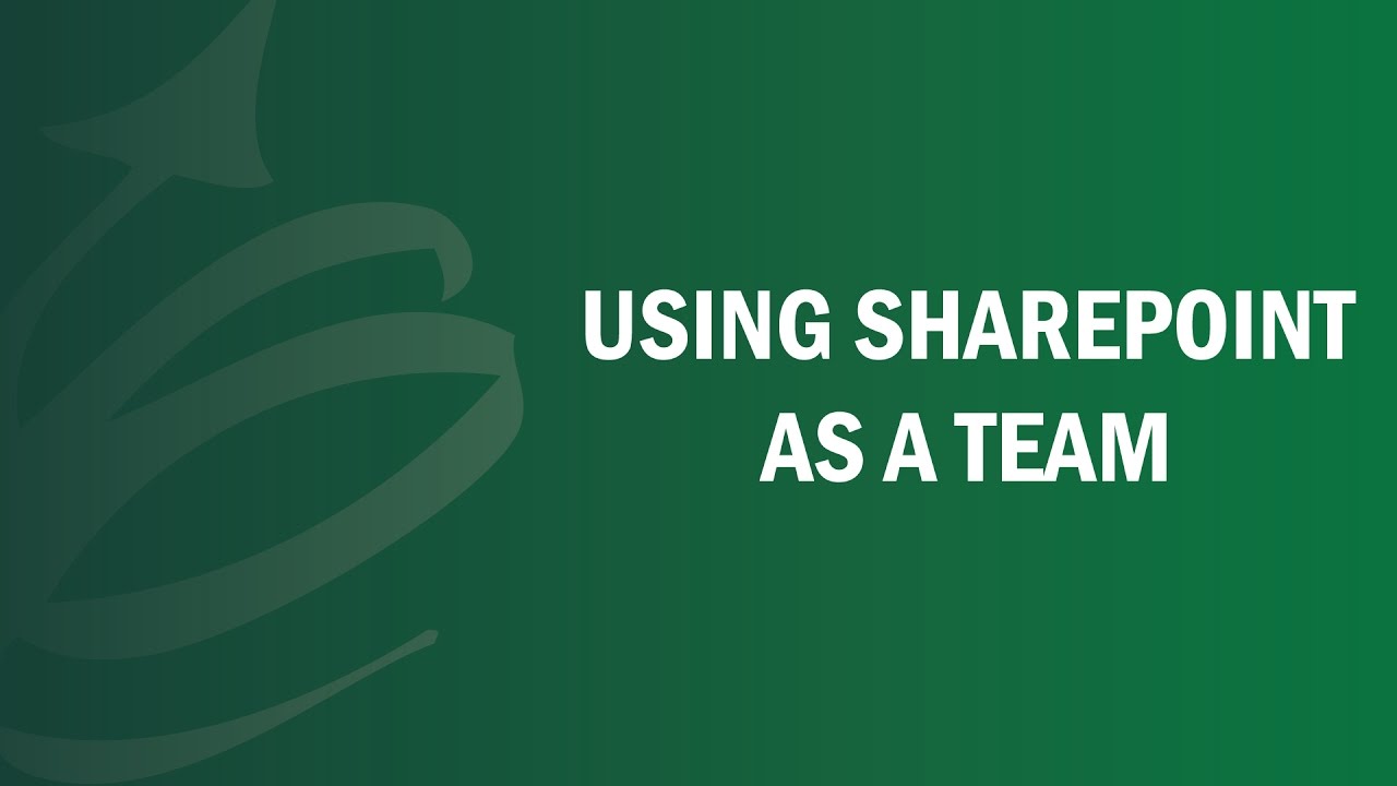 How do sharepoint and teams work together - sweetreqop