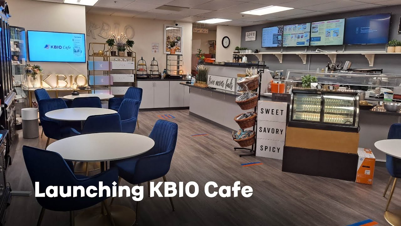 Launching KBIO Cafe Store www.kbiocafe.com, 1820 Gateway Drive San ...