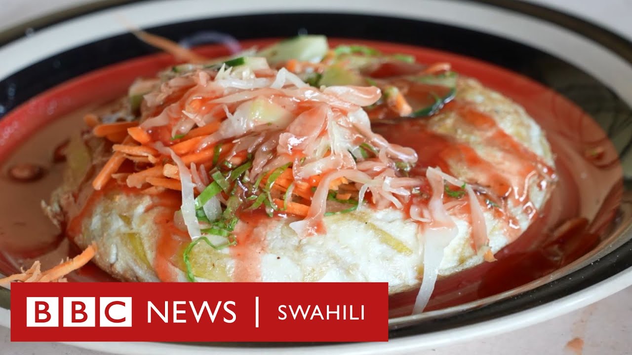 Chipsi mayai: Kwa nini 'zege' ni chakula maarufu Dar es Salaam? - YouTube