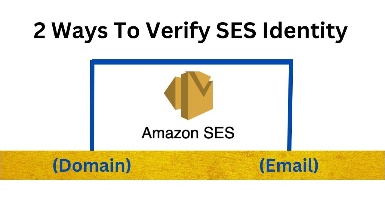 Verify Identity In AWS SES(Simple Email Service) | Verify AWS SES Identity Using Domain & Email ...