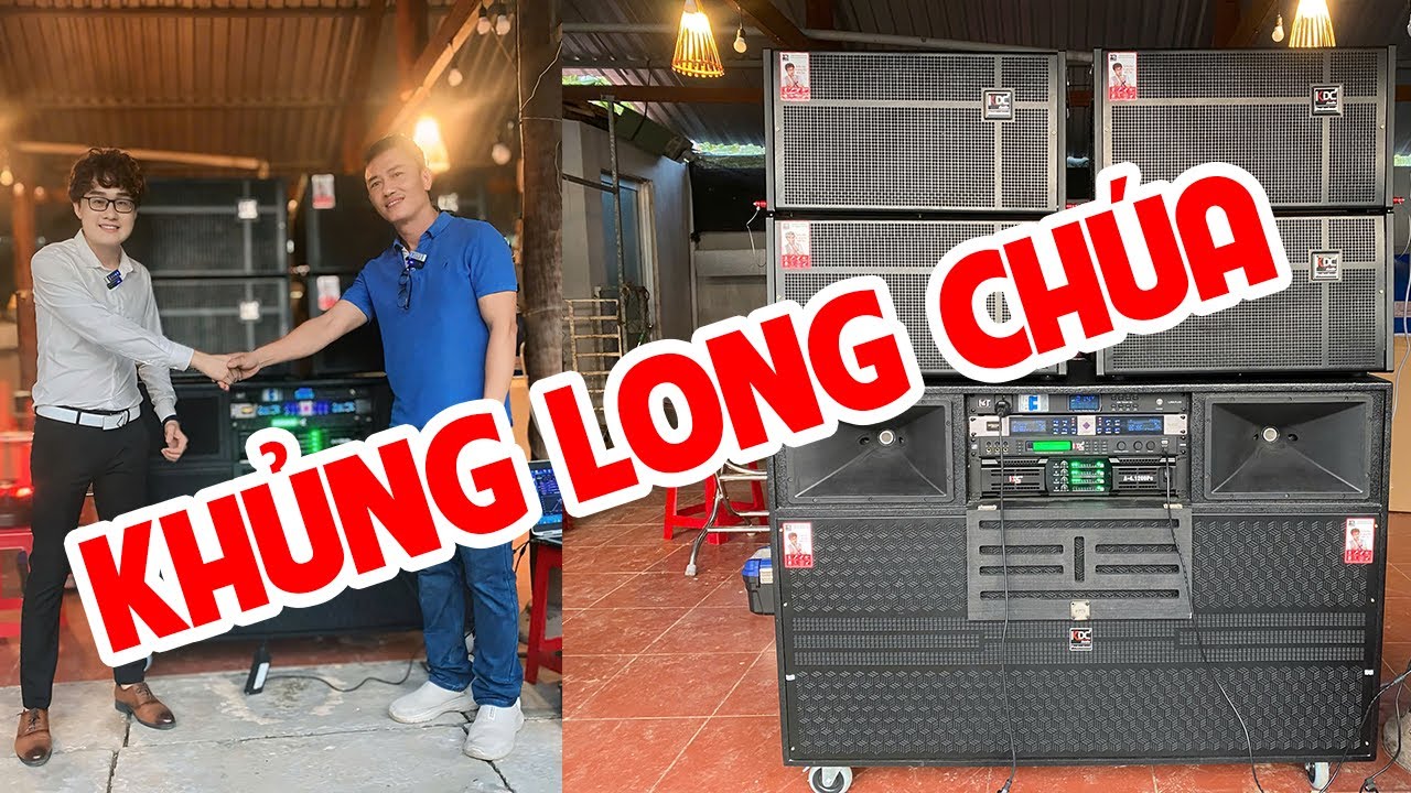 LOA KARAOKE - KHỦNG LONG CHÚA - UY LỰC GIAO VỀ BẾN TRE - YouTube