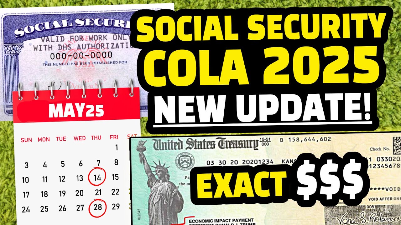 🎉 2025 COLA: How Much Will You Get? 🤑 Exact Amounts - YouTube