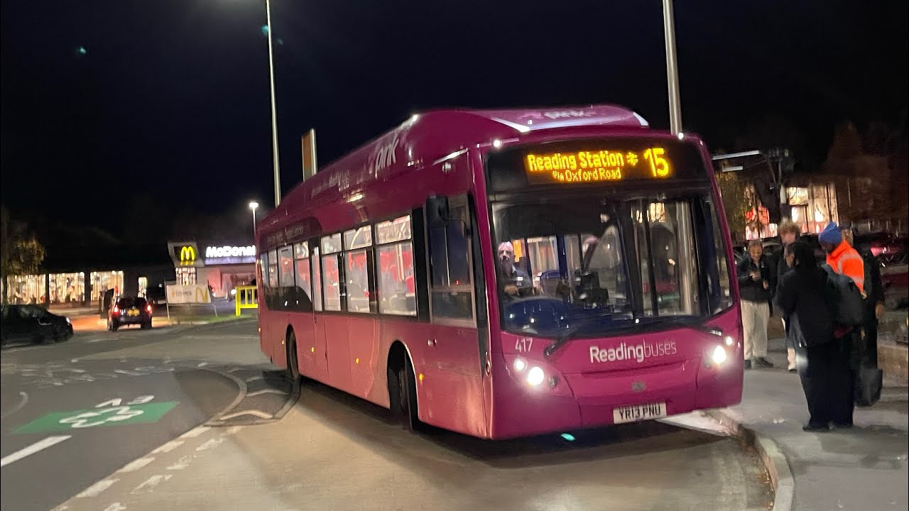 Reading Buses Enviro300 417 (YR13 PNU) On Route 15 To Reading Station ...