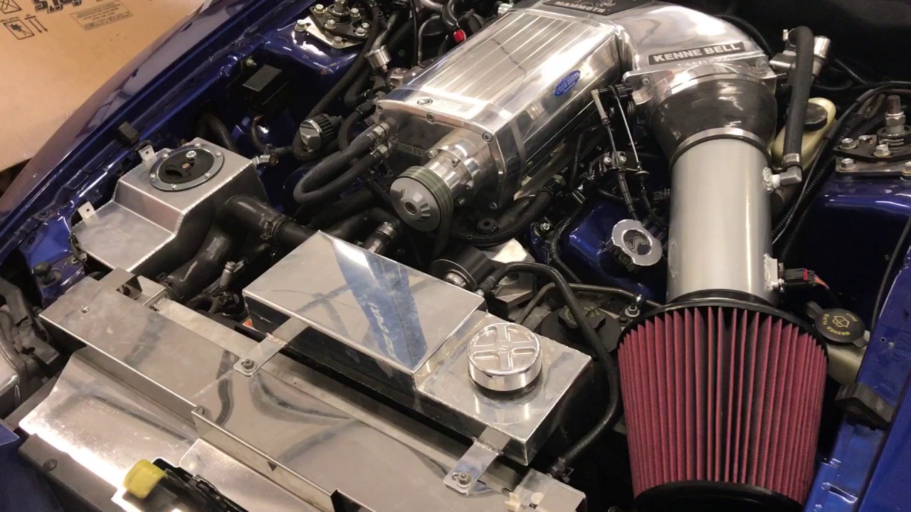 Kenne Bell Cobra Idling - YouTube