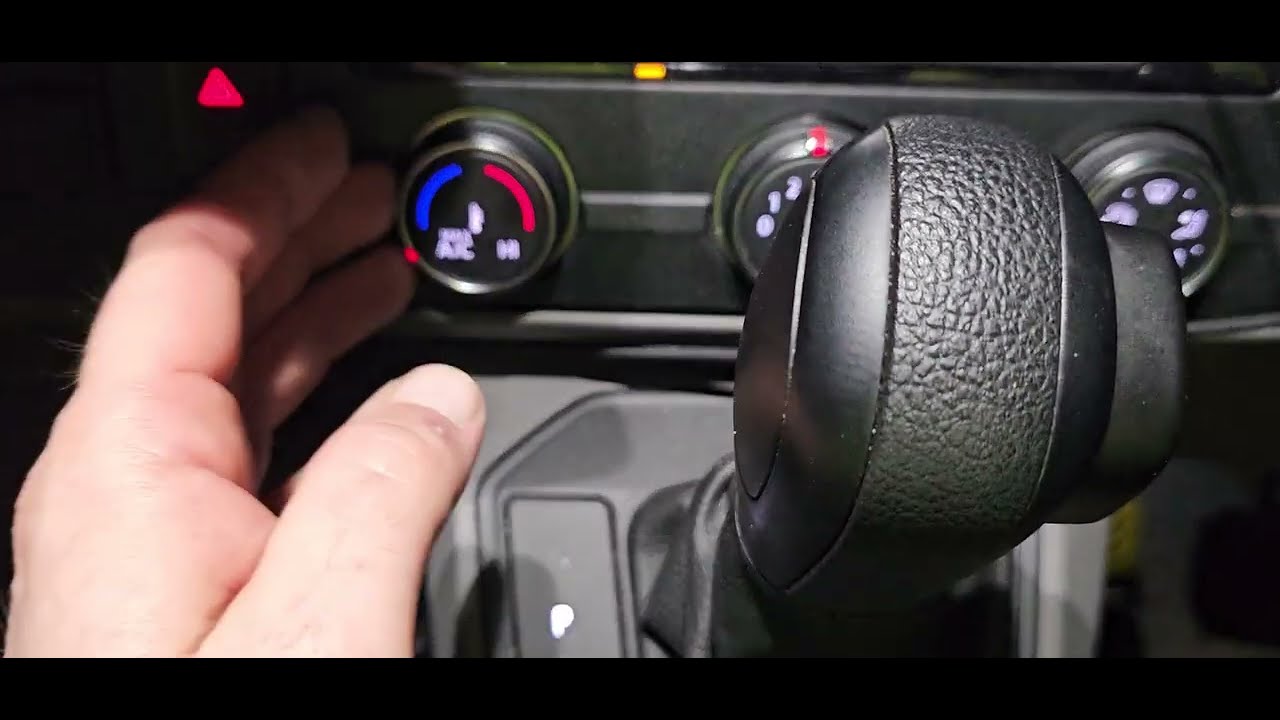VW Transporter T6.1 heater temperature not changing between hot and ...