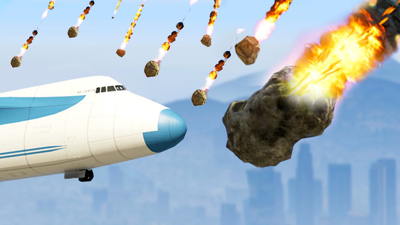 METEORITE DISASTER MOD! (GTA 5 Mods Funny Moments) - YouTube