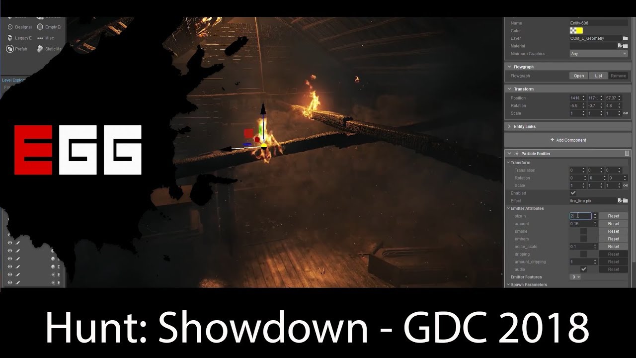 Hunt: Showdown - CRYENGINE V Tech Demo GDC 18 - YouTube