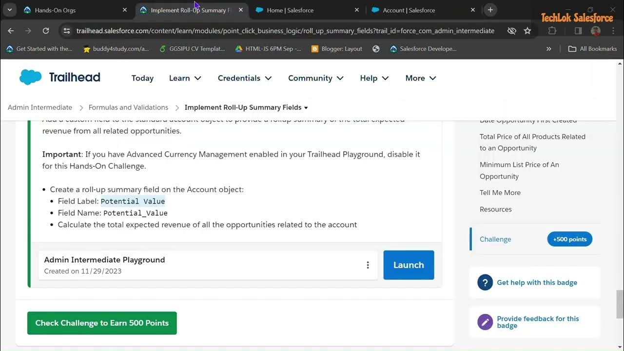 Use Formula Fields Admin Intermediate Formulas and Validations trailhead Salesforce0 - YouTube