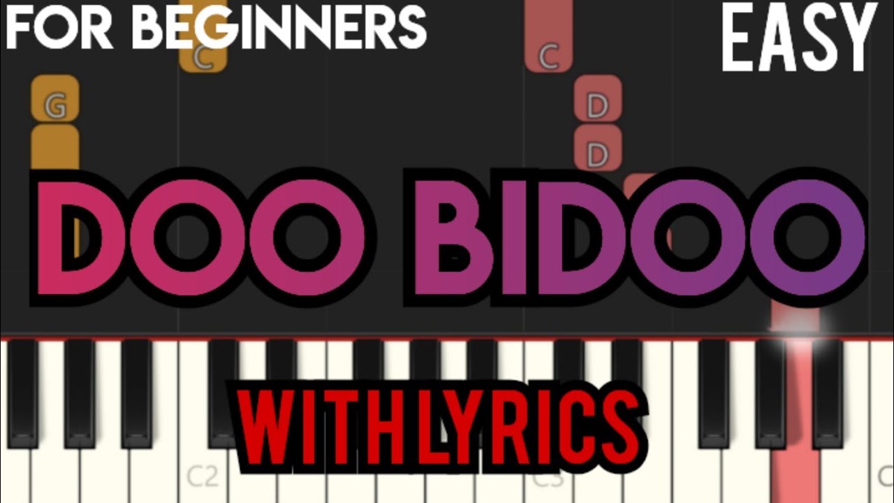 DOO BIDOO ( LYRICS ) - APO HIKING SOCIETY | SLOW & EASY PIANO - YouTube