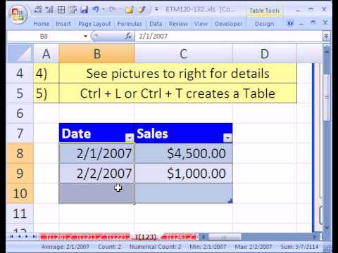 Excel Magic Trick #123: Date Data Validation - YouTube