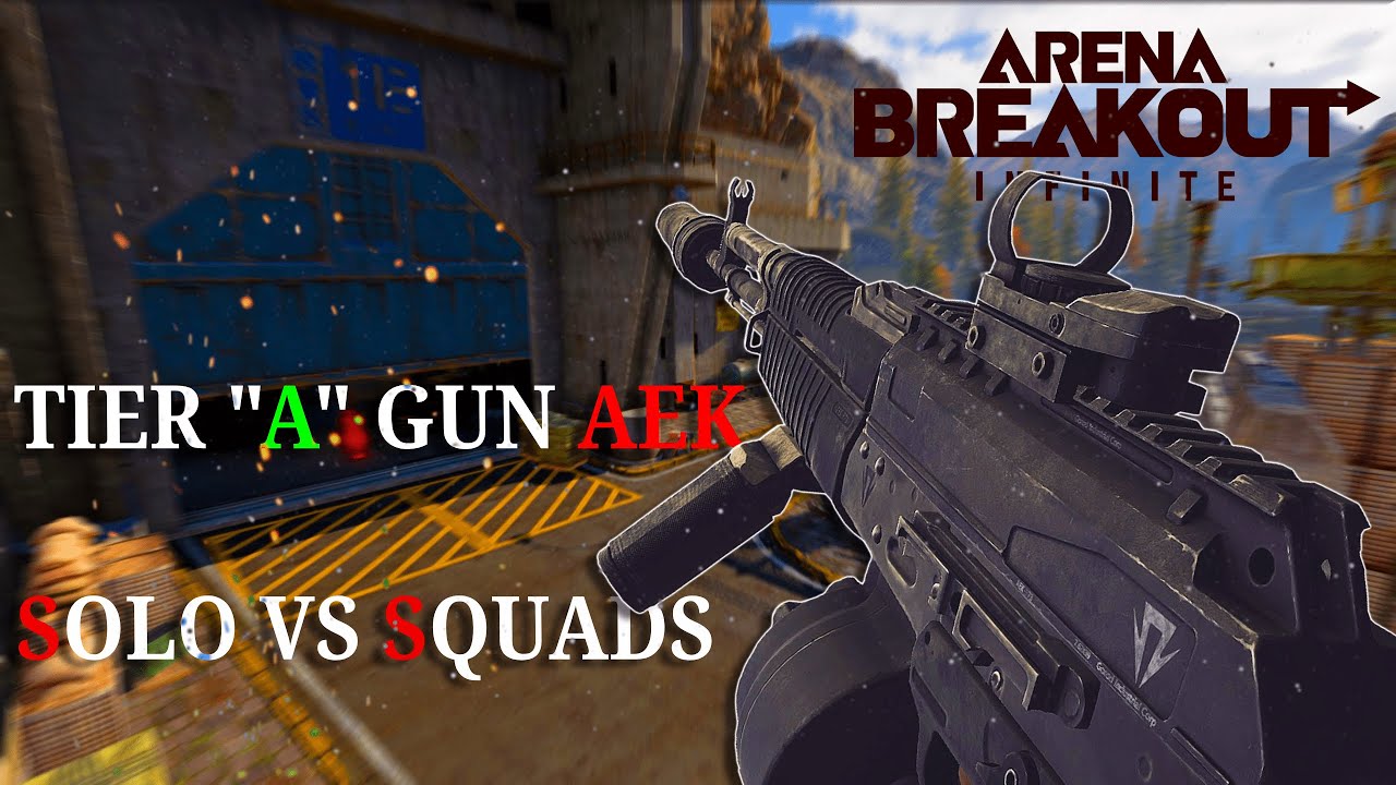 Solid Tier "A" gun AEK | Arena Breakout Infinite - YouTube